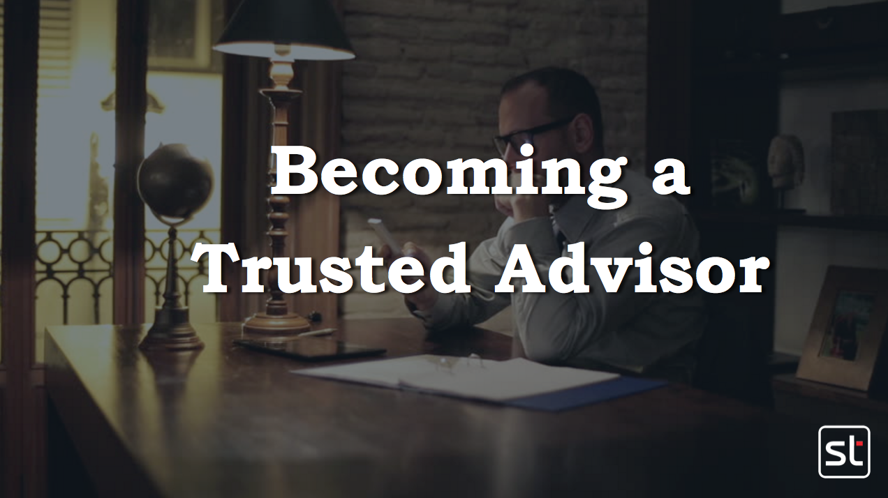 096: Becoming a Trusted Advisor to Your Customers