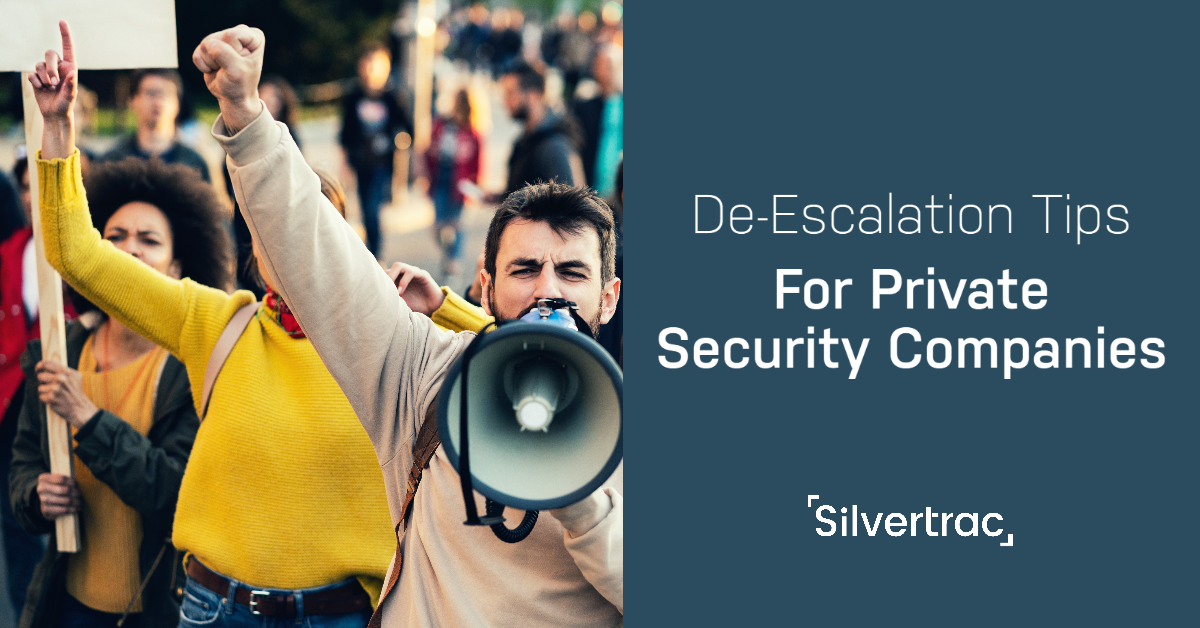 The Best De-escalation Tips for Private Security Companies